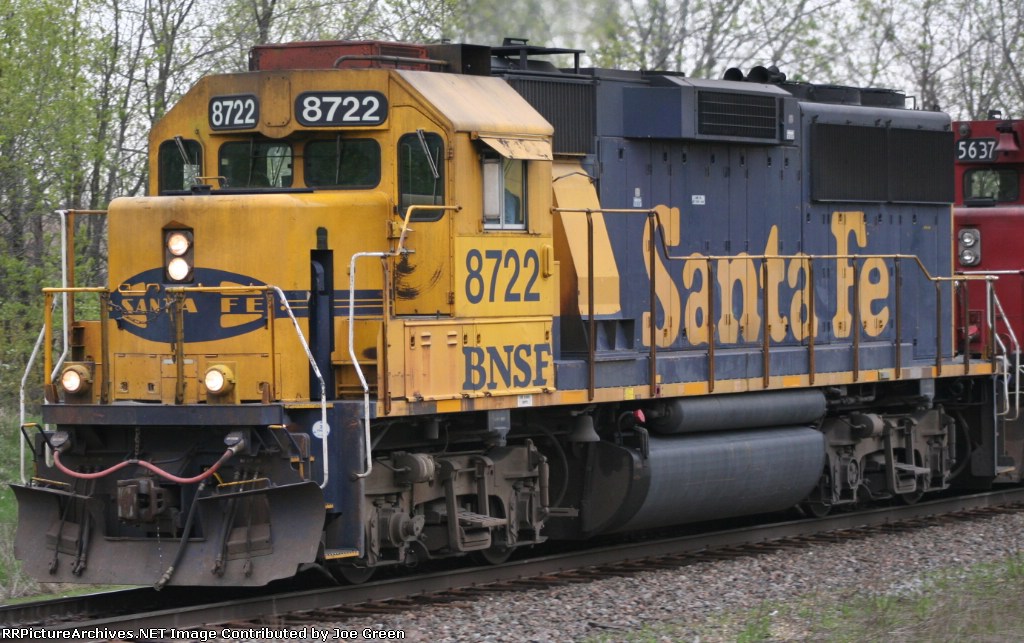 BNSF 8722